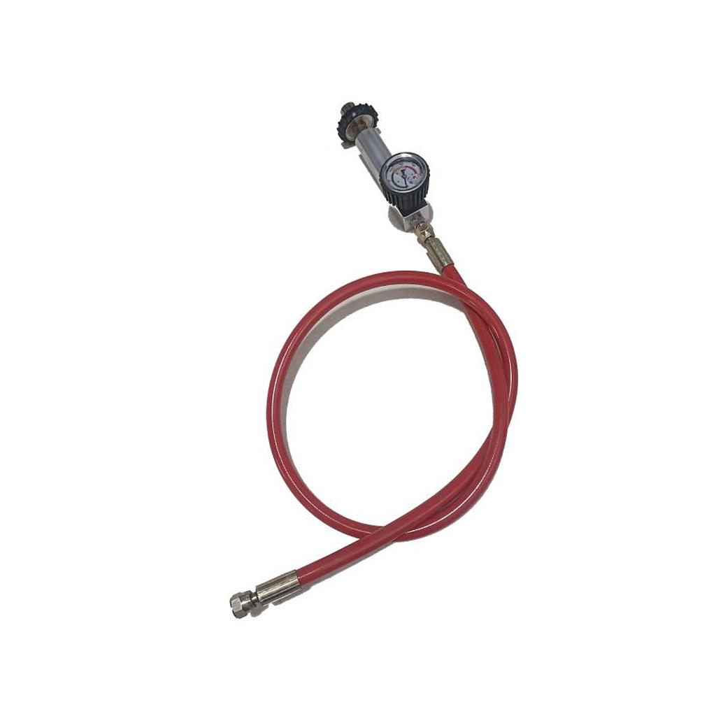 Inflation Hose with Air Gauge 1M for Air Compressor | DX Marine